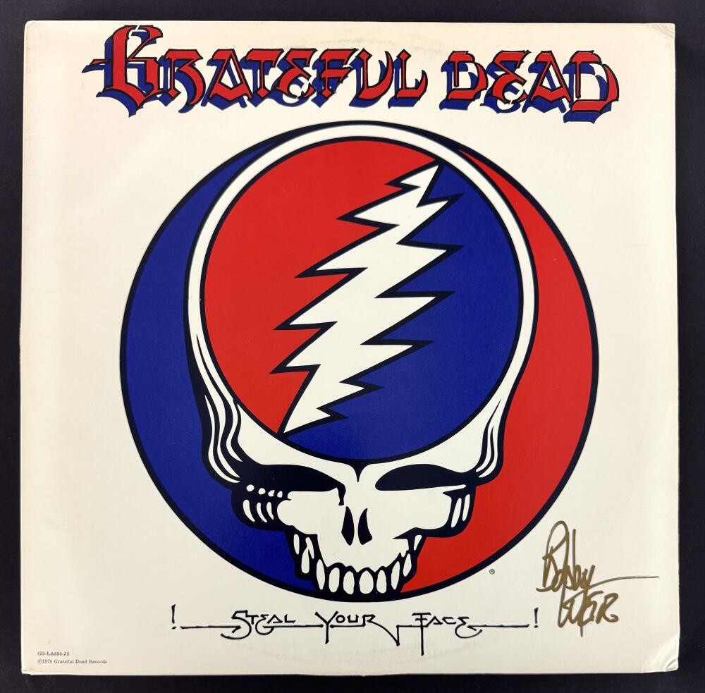 Bob Weir Grateful Dead Signed Autograph Album Record Steal Your Face ...