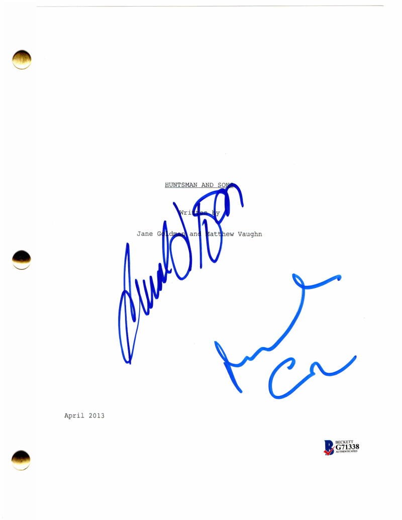 MICHAEL CAINE & SAMUEL L. JACKSON SIGNED AUTOGRAPH - KINGSMAN FULL ...