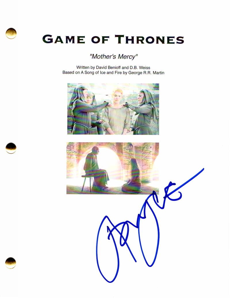 JONATHAN PRYCE SIGNED AUTOGRAPH - GAME OF THRONES MOTHER'S MERCY ...