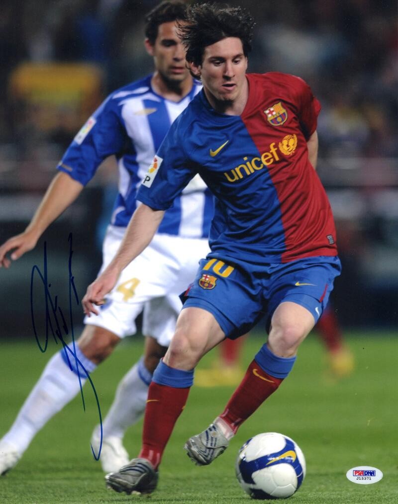 Lionel Messi Signed Autograph 11x14 Photo - Argentina Soccer Futbol ...