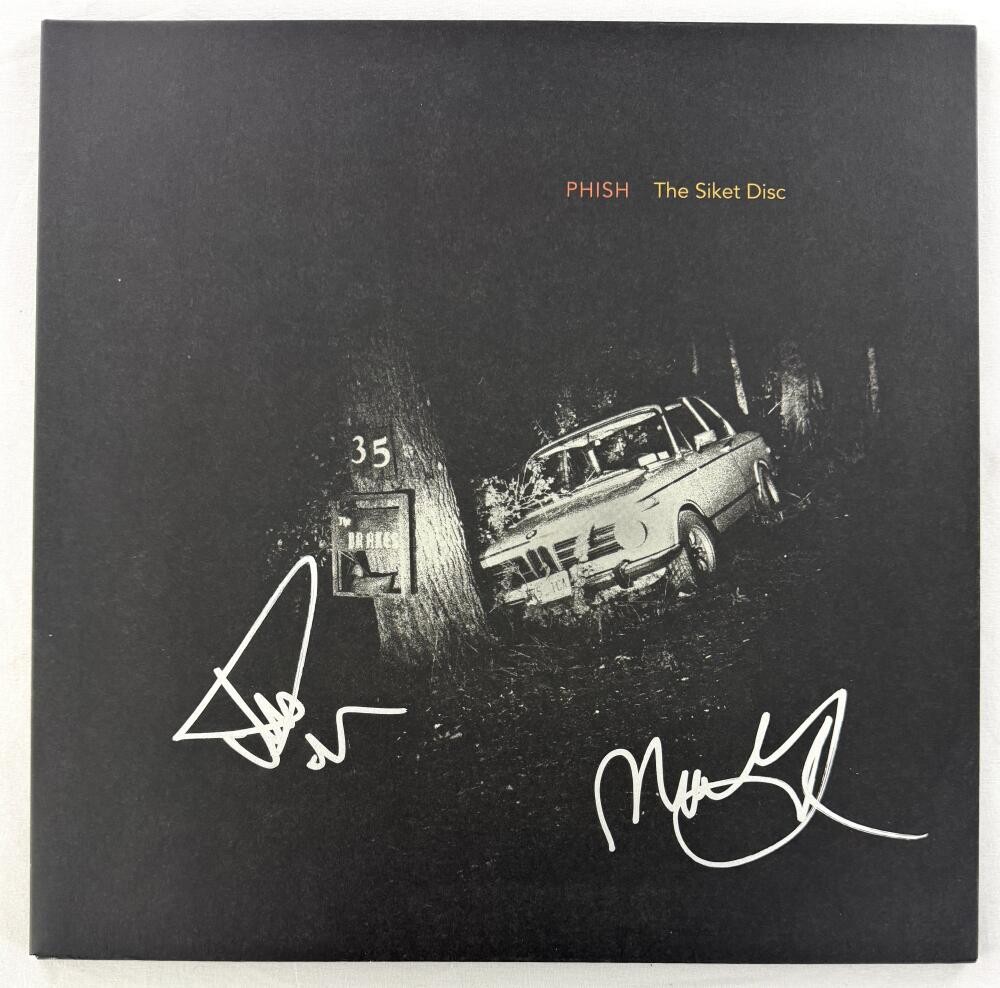 Trey Anastasio & Mike Gordon Signed Autograph Phish The Siket Disc ...