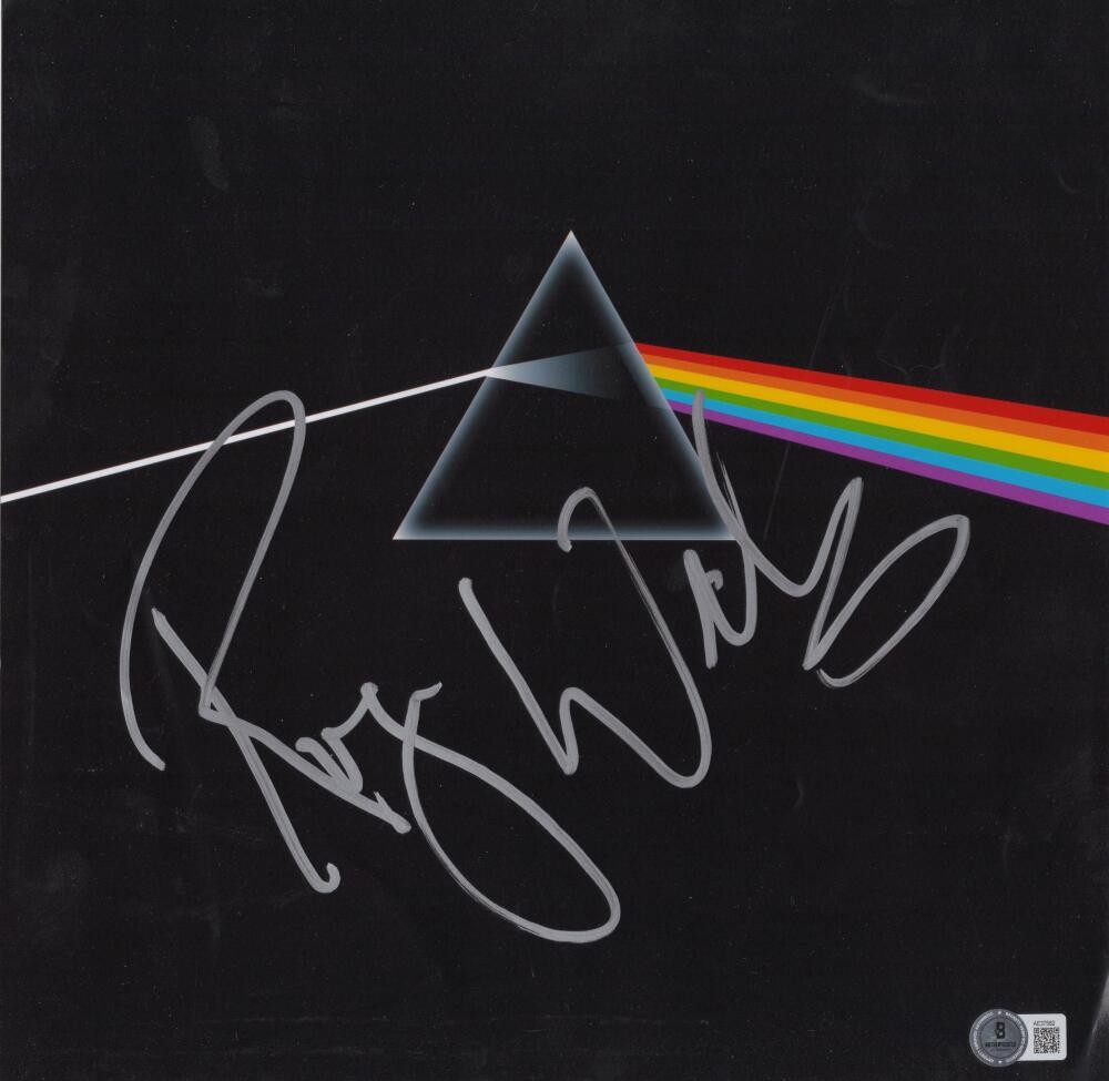 Roger Waters Signed Autograph 12x12 Pink Floyd Dark Side Moon Album ...