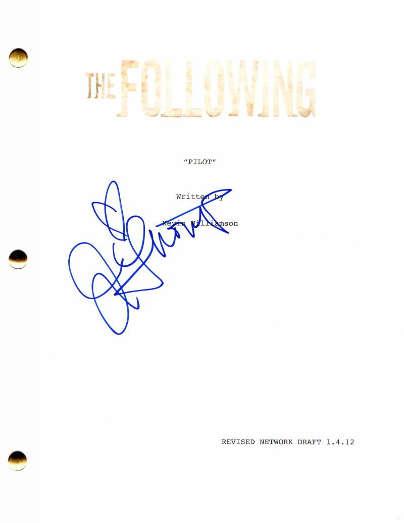 JESSICA STROUP SIGNED AUTOGRAPH - THE FOLLOWING FULL PILOT SCRIPT ...