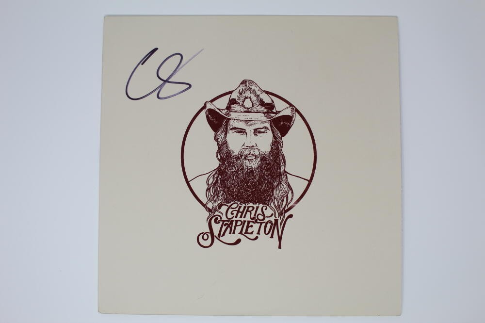 CHRIS STAPLETON SIGNED AUTOGRAPH ALBUM VINYL RECORD - FROM A ROOM ...