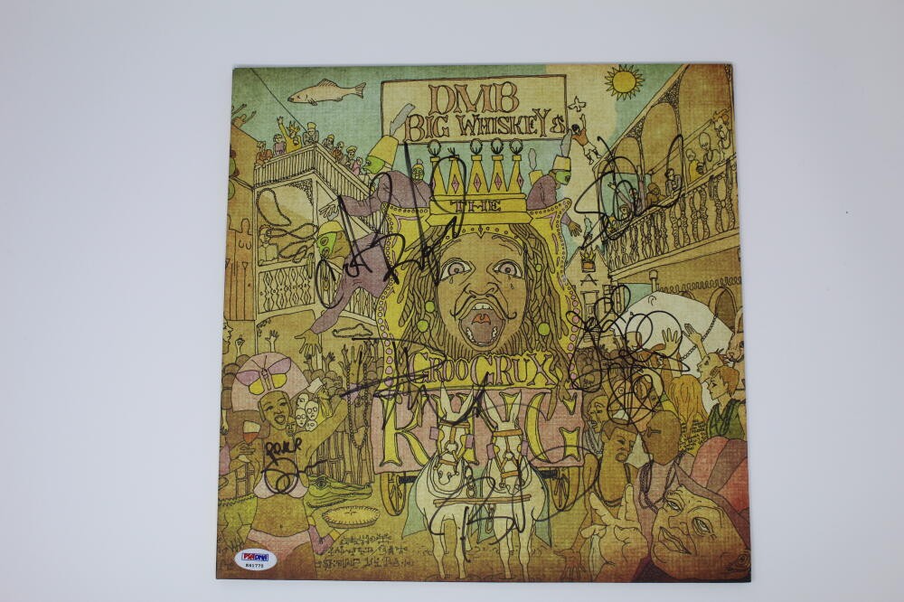 DAVE MATTHEWS BAND (X6) SIGNED AUTOGRAPH ALBUM VINYL RECORD BIG WHISKEY ...