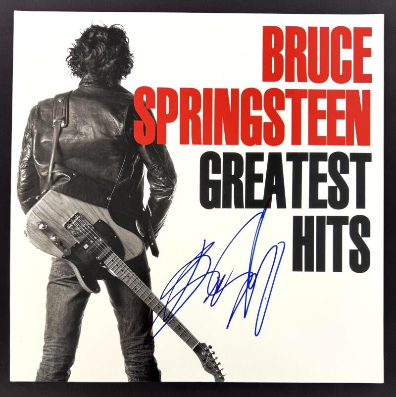 Bruce Springsteen Signed Autograph Album Vinyl Record Greatest Hits ...