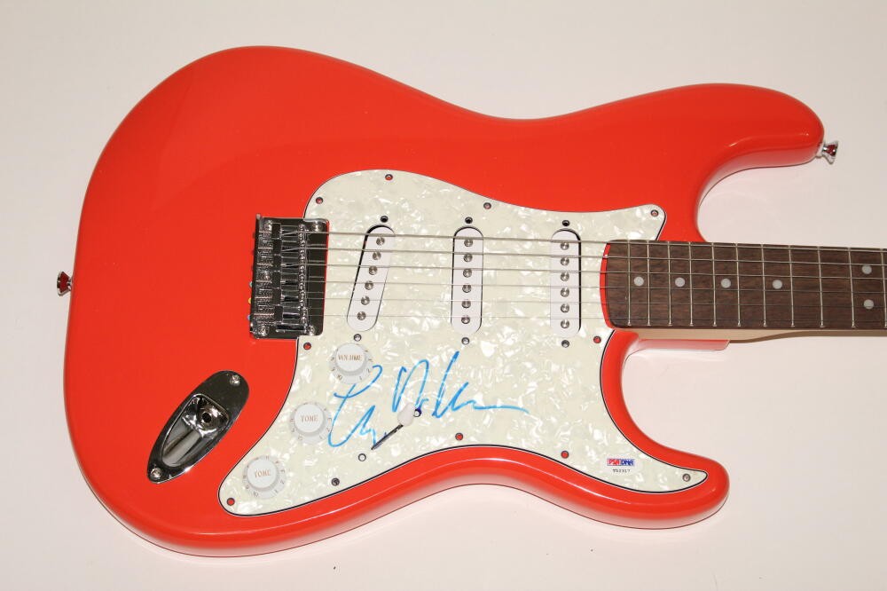 LINDSEY BUCKINGHAM SIGNED AUTOGRAPH FENDER ELECTRIC GUITAR - FLEETWOOD ...