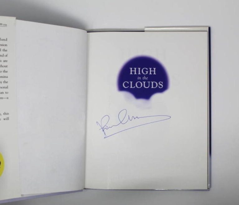 SIR PAUL MCCARTNEY SIGNED AUTOGRAPH "HIGH IN THE CLOUDS" BOOK - THE ...