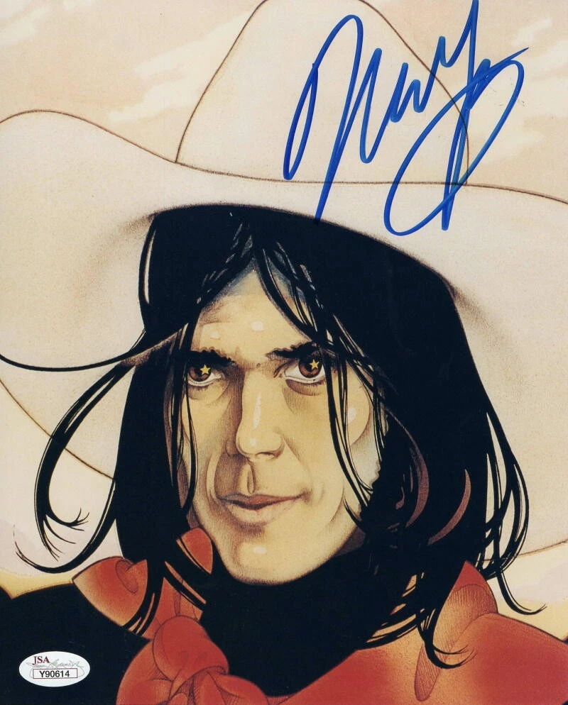 NEIL YOUNG SIGNED AUTOGRAPH 8X10 ART PHOTO - CRAZY HORSE BUFFALO ...