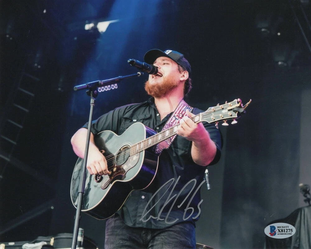 LUKE COMBS SIGNED AUTOGRAPH 8X10 PHOTO - THIS ONE'S FOR YOU COUNTRY ...
