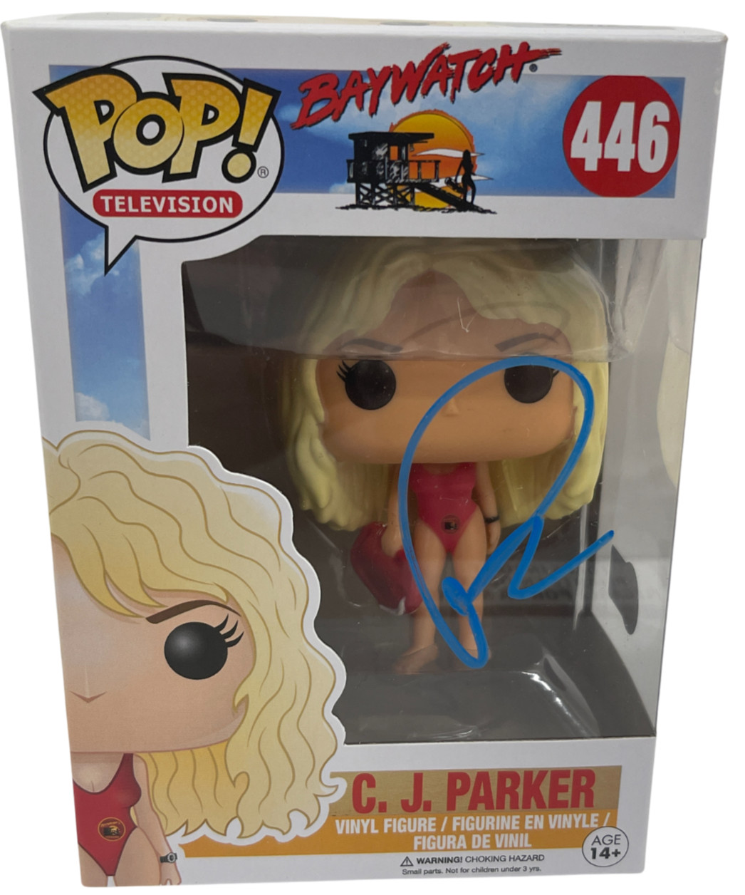 Pamela Anderson Signed CJ Parker Funko Baywatch Authentic Autogaph ...
