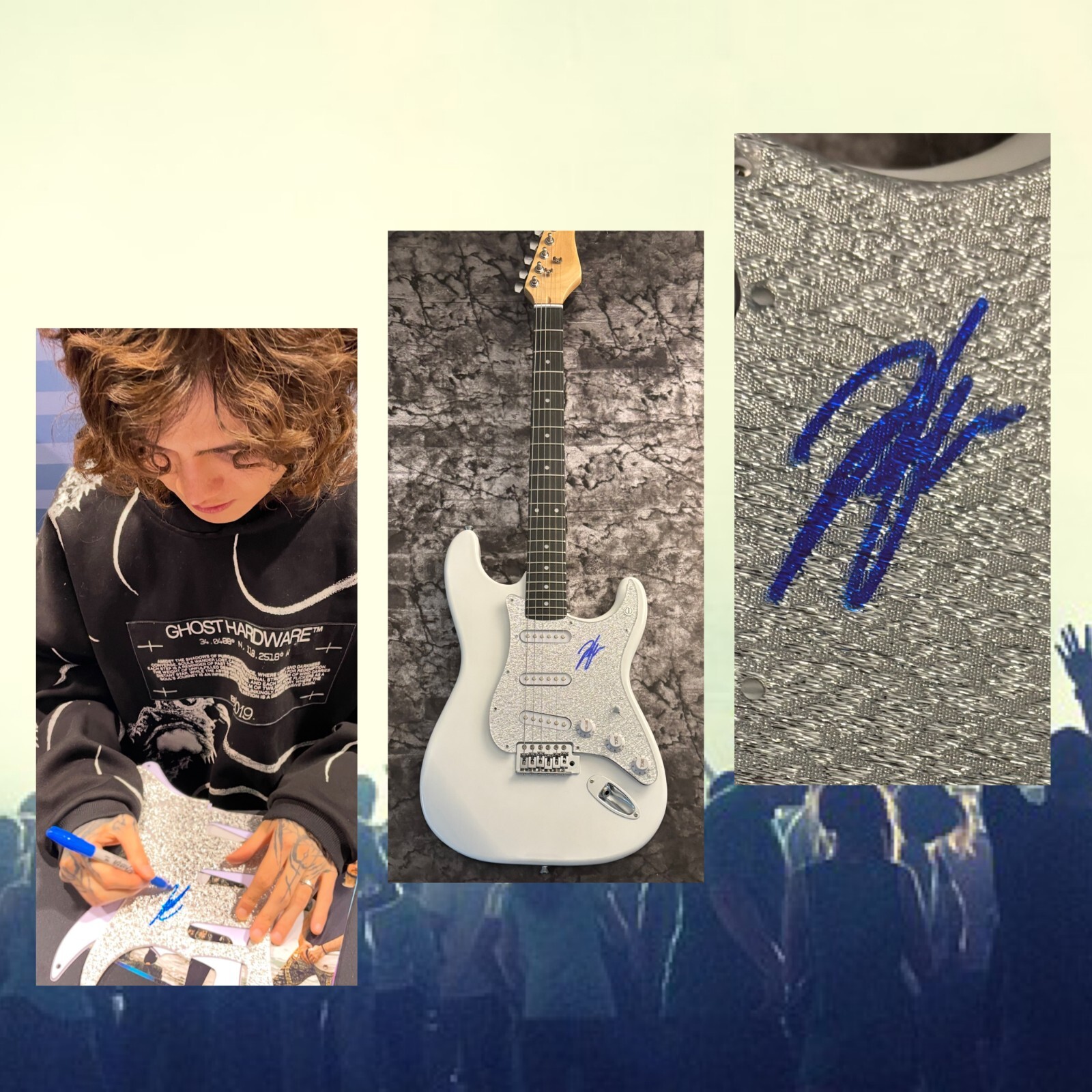 GFA Polyphia Band Guitarist Tim Henson Signed Electric Guitar COA ...