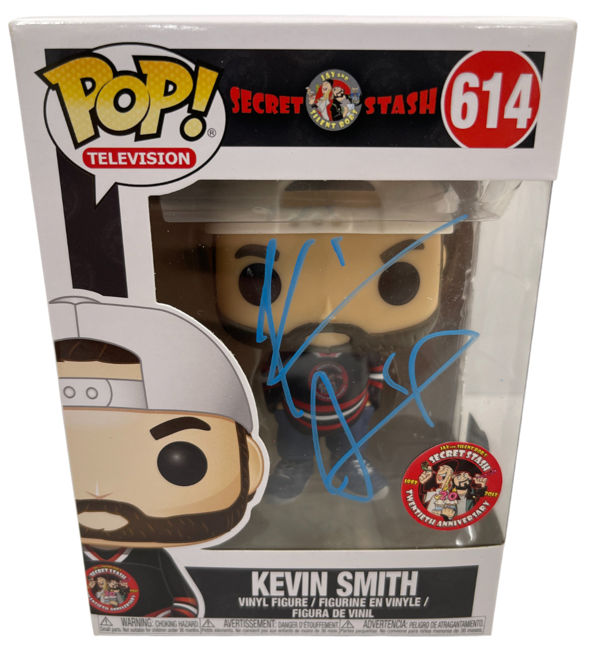 Kevin Smith Signed Pop Funko Secret Stash Silent Bob Authentic Autograph Beckett | Autographia