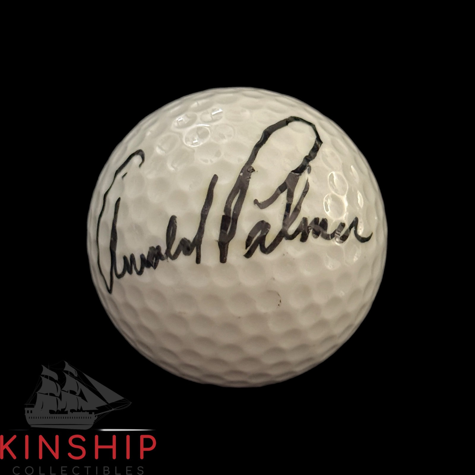 Arnold Palmer signed Wilson Golf Ball JSA LOA Rare Masters Auto PGA ...