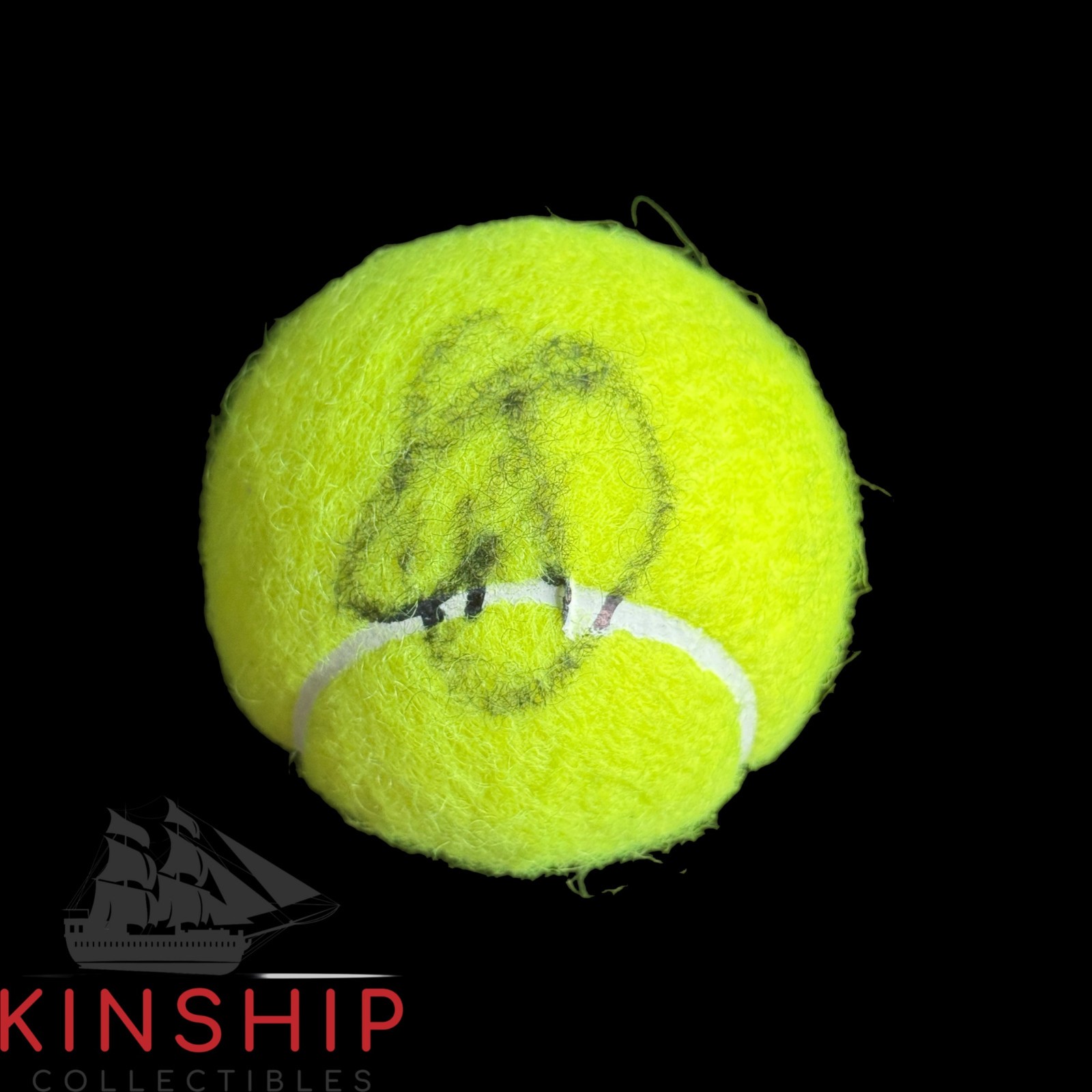 Novak Djokovic signed Wilson Tennis Ball JSA COA Rare Bold Auto A4112 ...
