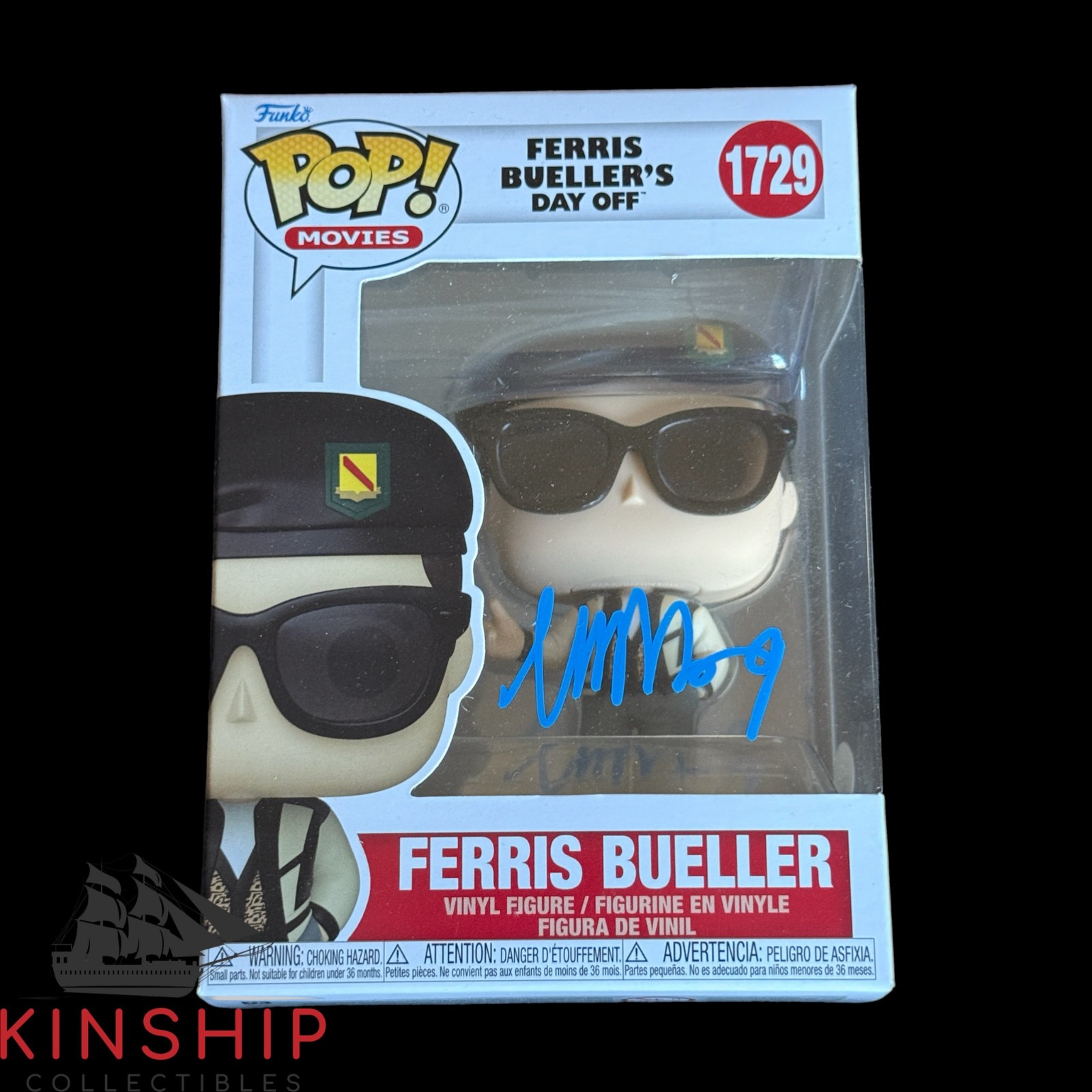 Matthew Broderick signed Ferris Bueller Funko Pop JSA COA #1729 Actor ...