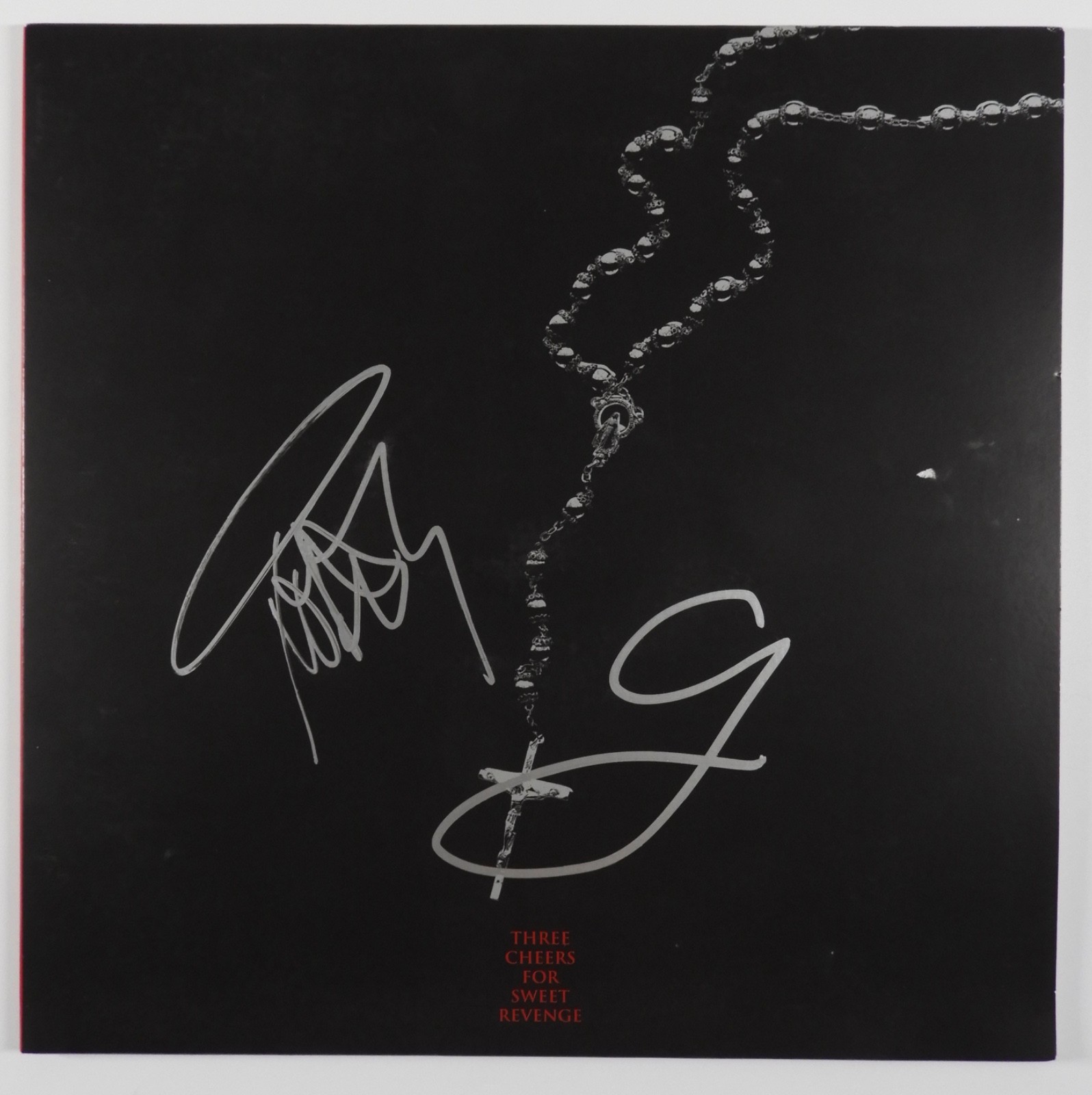 My Chemical Romance Gerard Way + JSA Signed Autograph Album Record Vinyl | Autographia