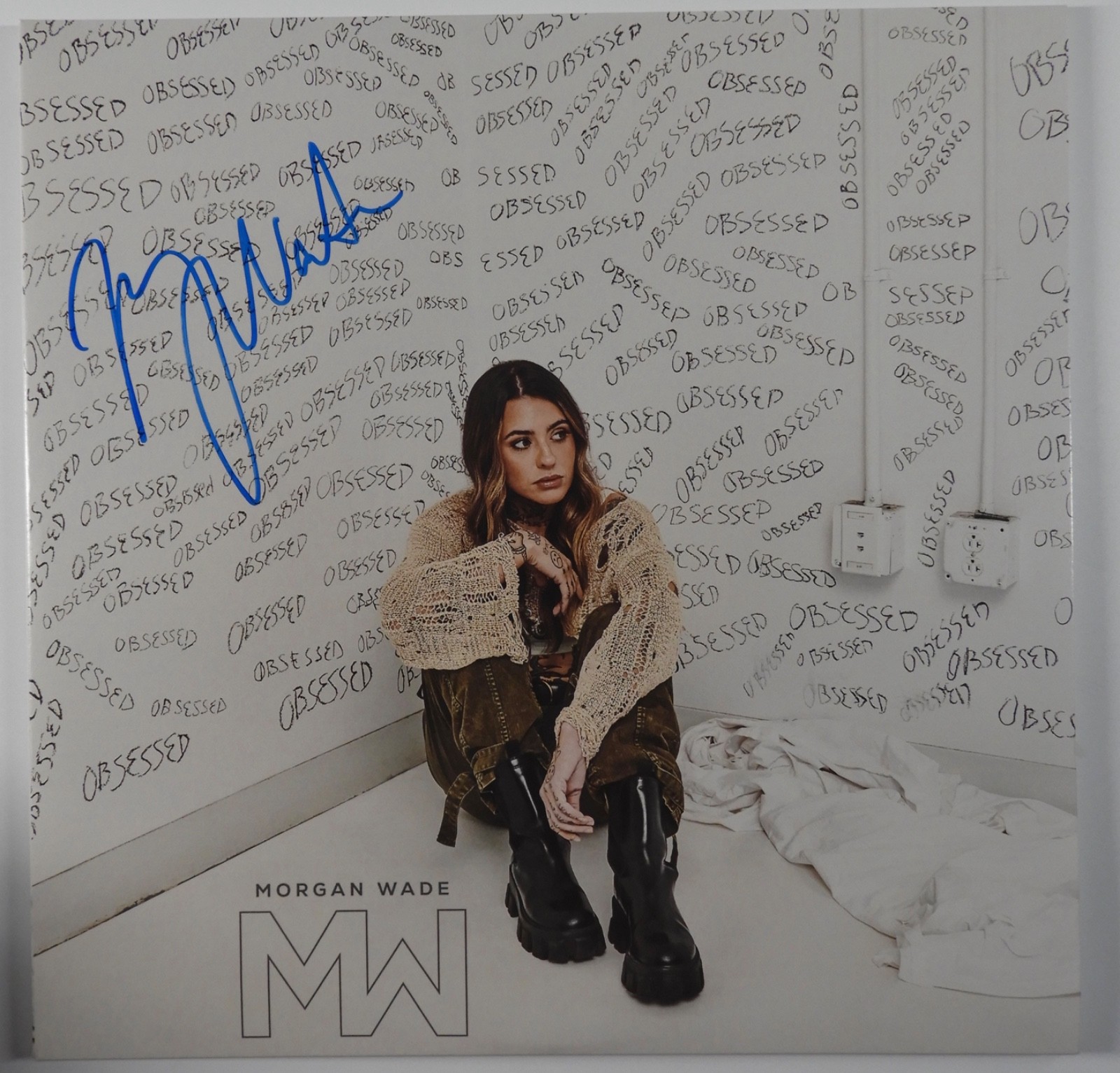 Morgan Wade JSA Signed Autograph Record Album Obsessed | Autographia