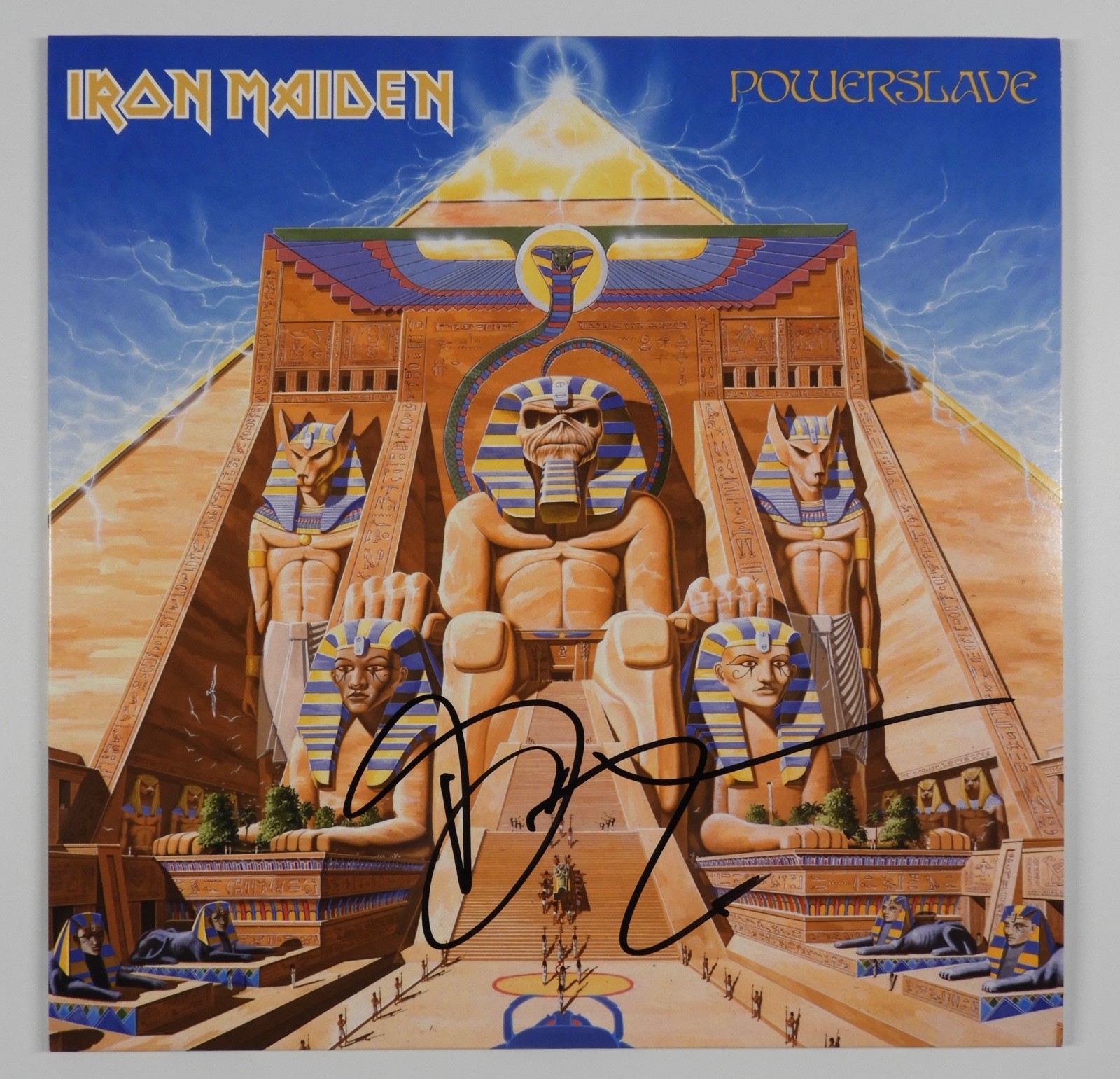Iron Maiden Bruce Dickinson JSA Autograph Signed Vinyl Record Album ...