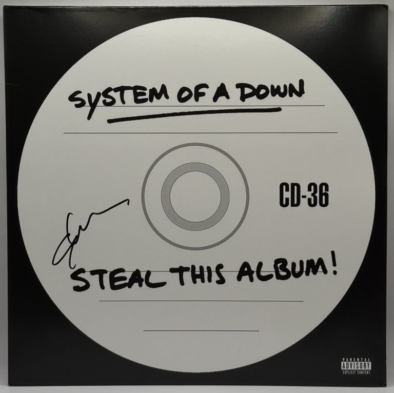 System Of A Down Shavo Odadjian JSA Signed Autograph Vinyl Steal This ...