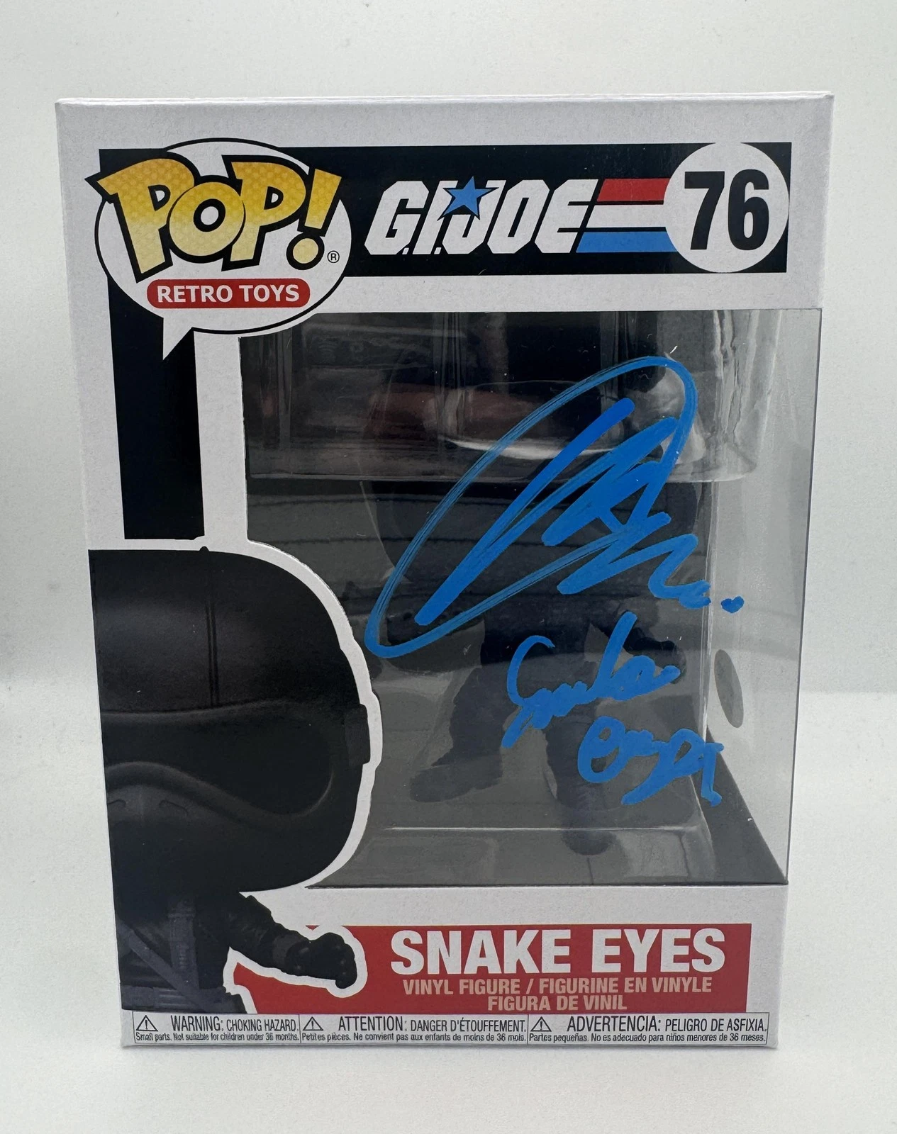 Henry Golding "Snake Eyes" AUTOGRAPH Signed G.I. Joe 76 Funko Pop ...