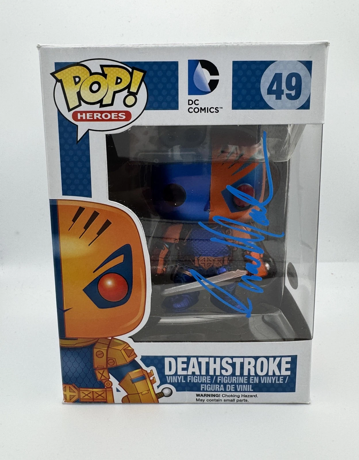 Esai Morales "Titans" AUTOGRAPH Signed 'Deathstroke' DC Comics 49 Funko ...