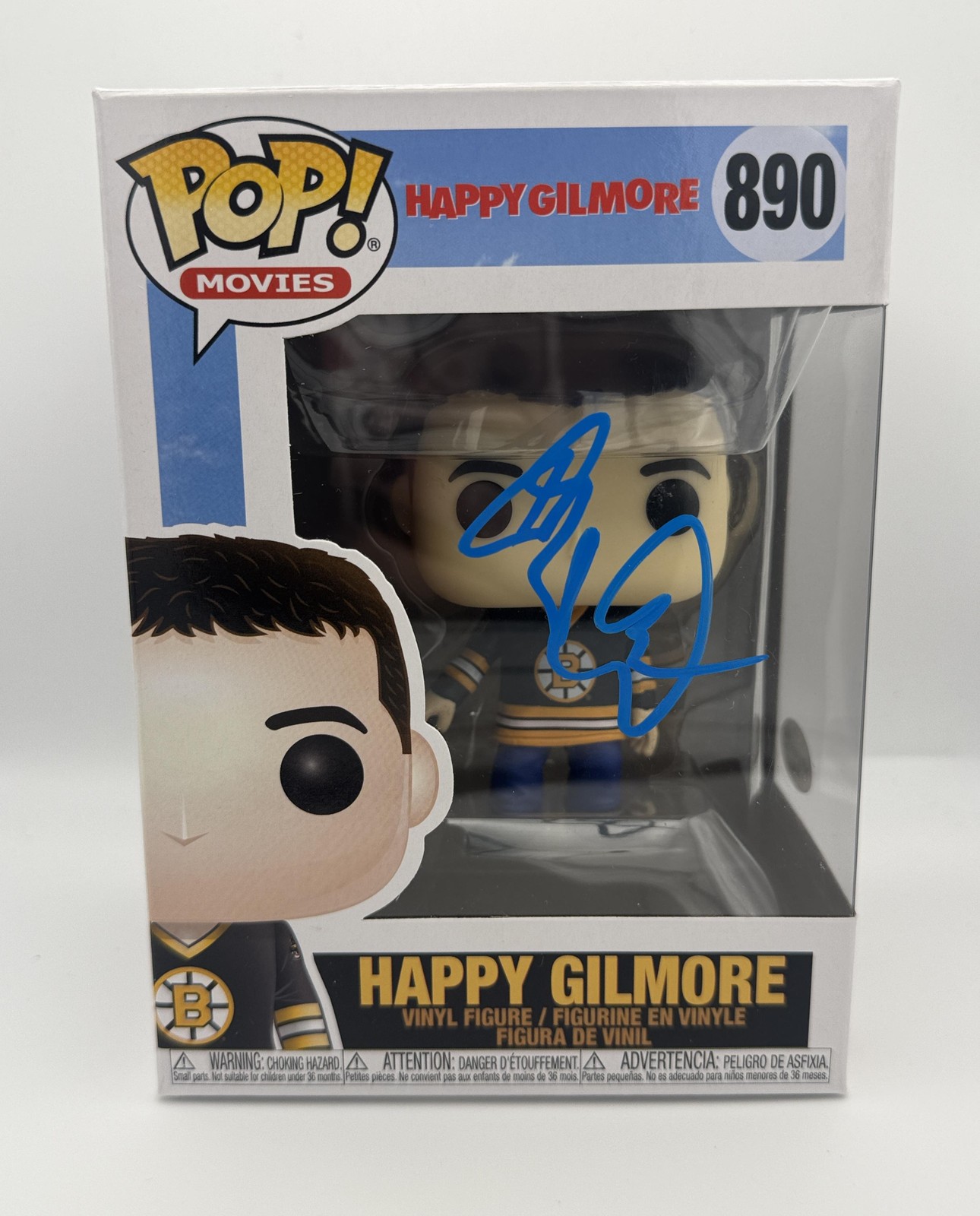 Adam Sandler "Happy Gilmore" AUTOGRAPH Signed Funko Pop 890 Vinyl ...
