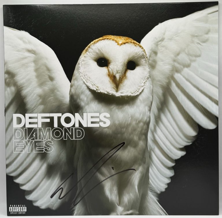 Abe Cunningham Signed Autographed Deftones Diamond Eyes Vinyl Album JSA ...