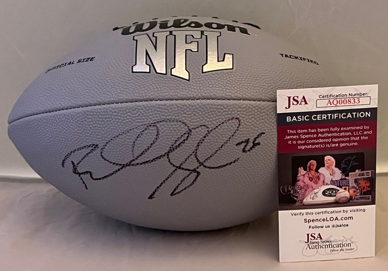 Richard Sherman Seattle Seahawks signed NFL Football autographed JSA ...