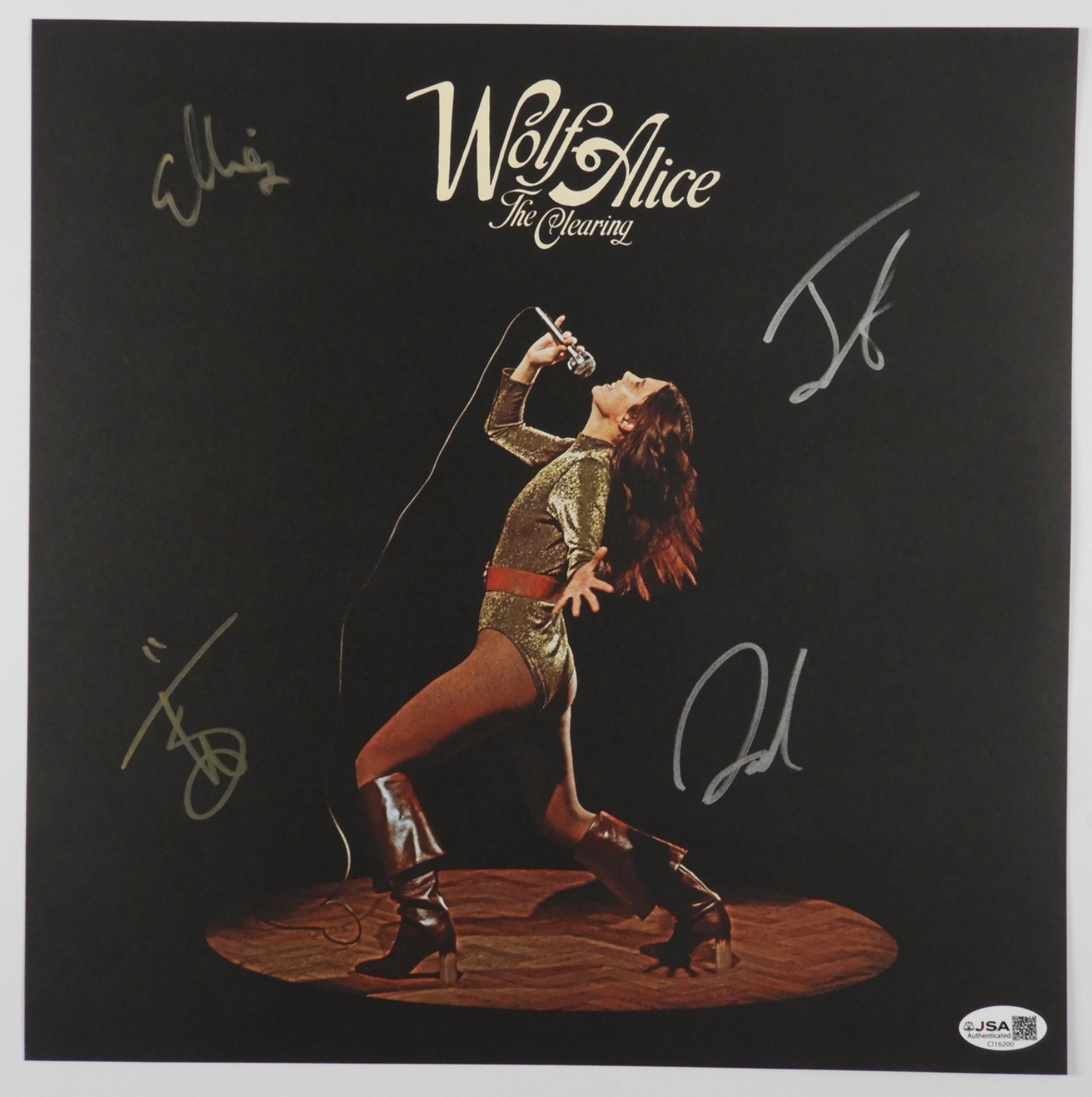 Wolf Alice JSA Signed Autograph Album Record Vinyl The Clearing ...