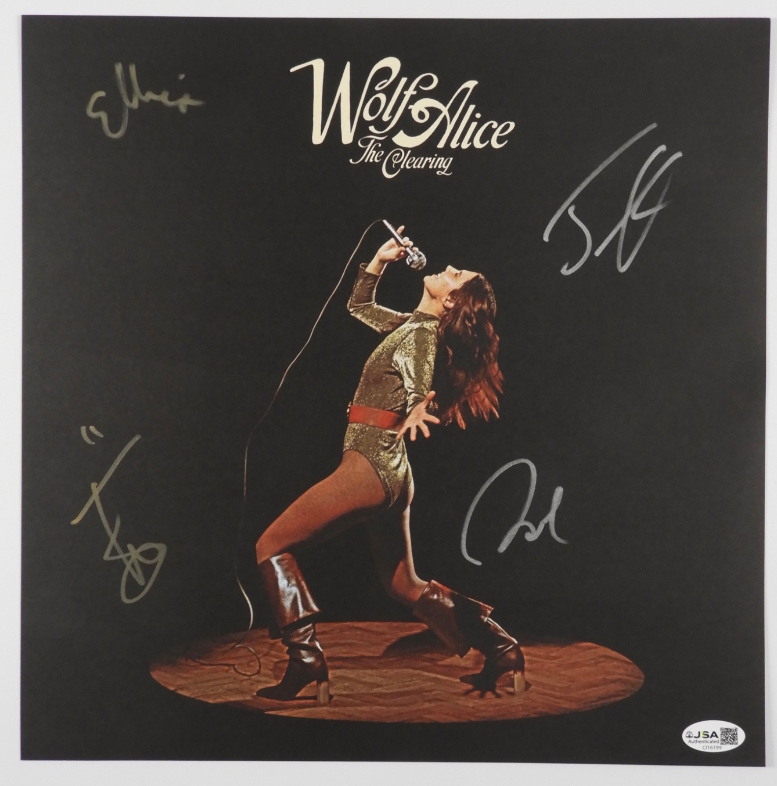 Wolf Alice JSA Signed Autograph Album Record Vinyl The Clearing ...
