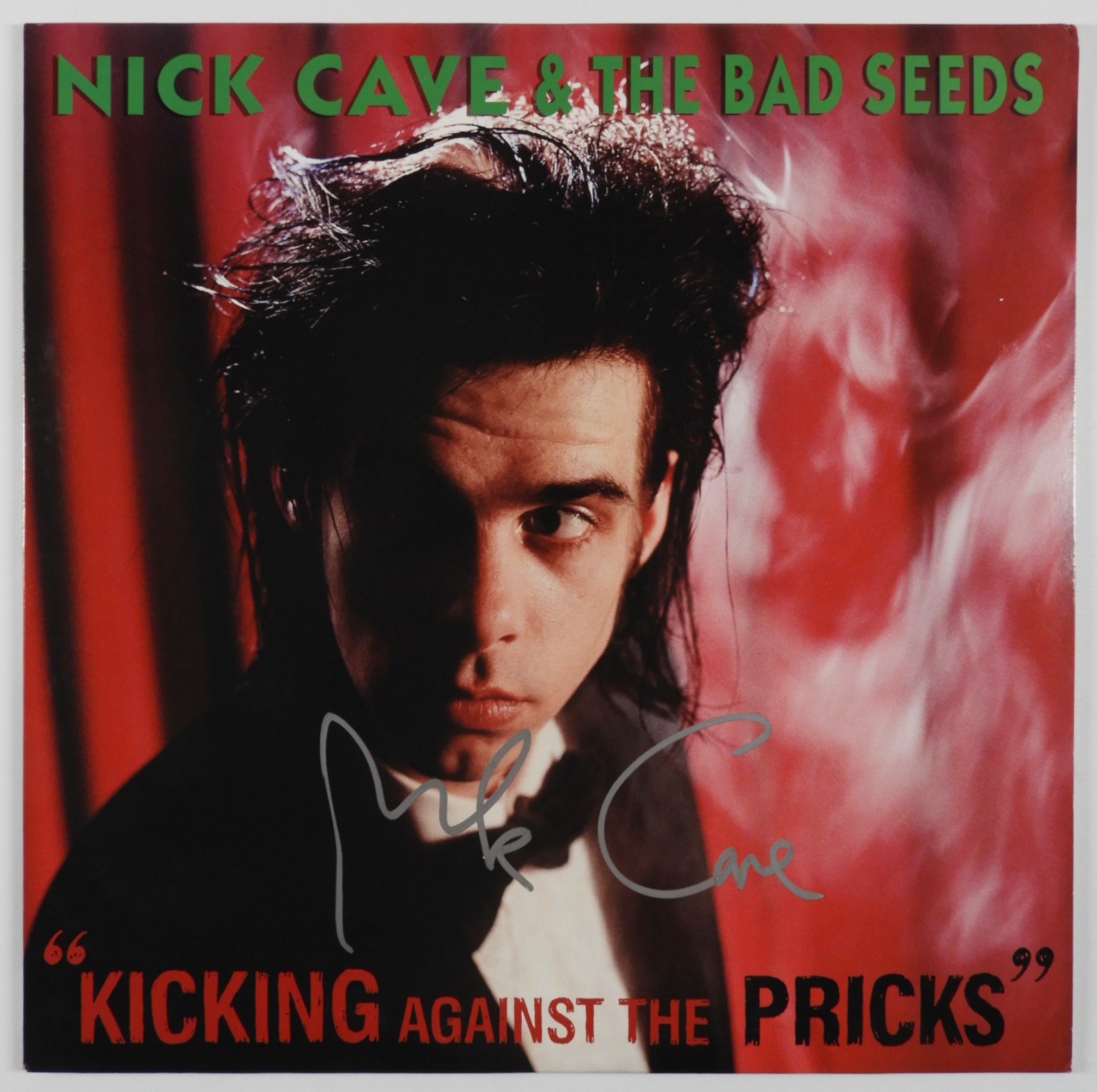 Nick Cave JSA Signed Autograph Record Album Vinyl Kicking Against The ...