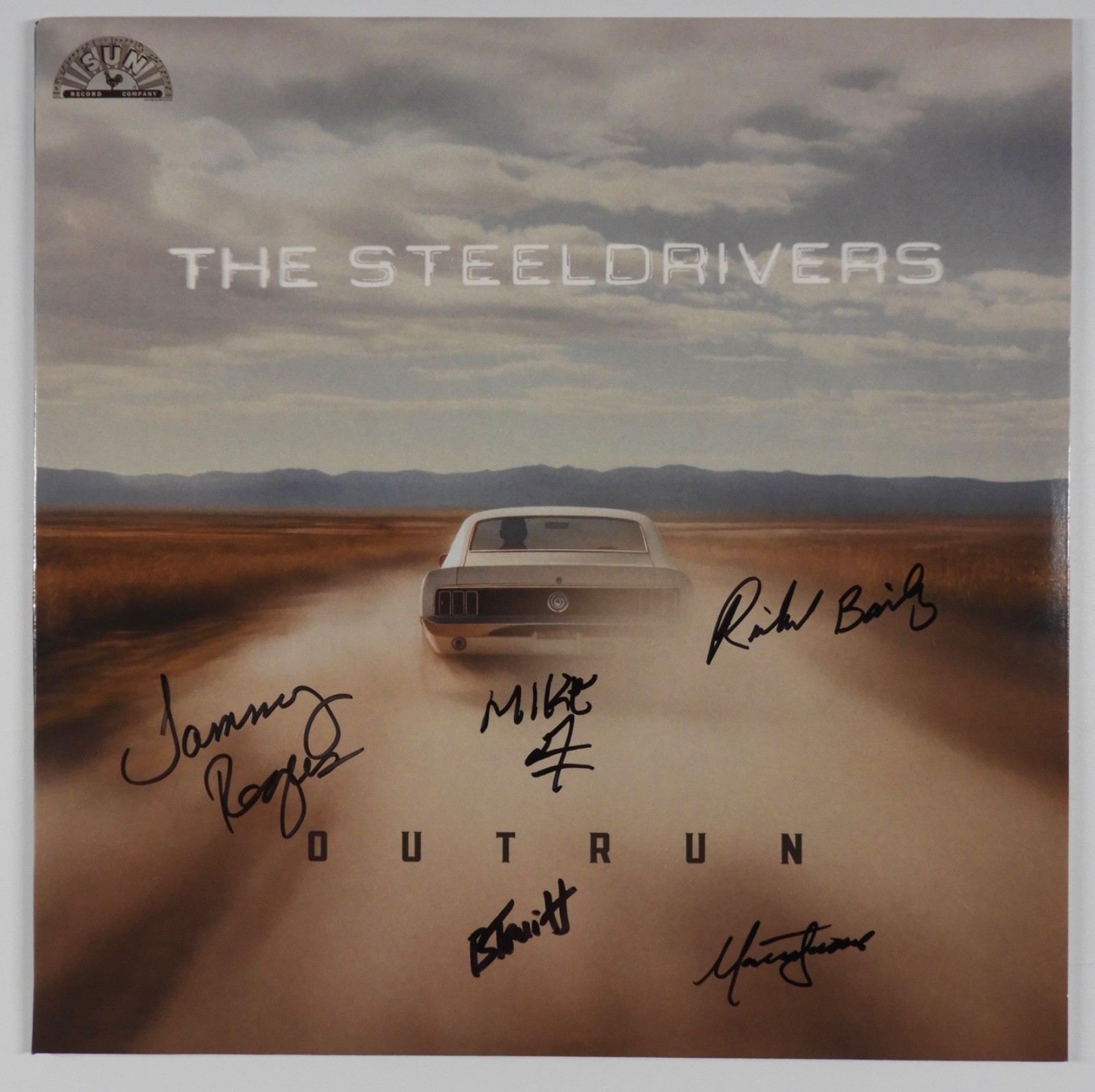 The Steeldrivers JSA Fully Signed Autograph Record Album Vinyl Outrun | Autographia