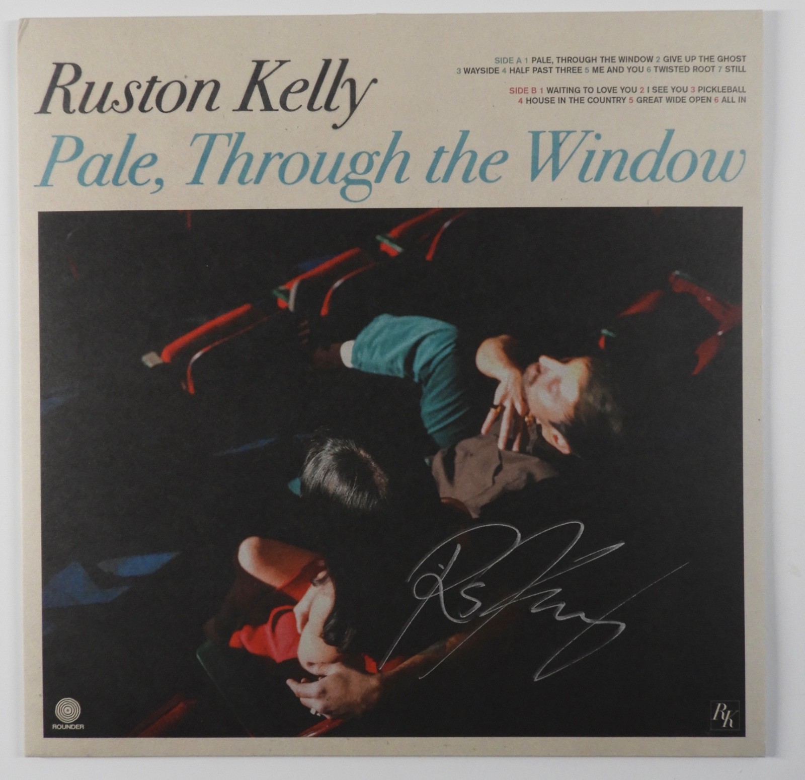 Ruston Kelly JSA Fully Signed Autograph Record Album Vinyl Pale Through ...