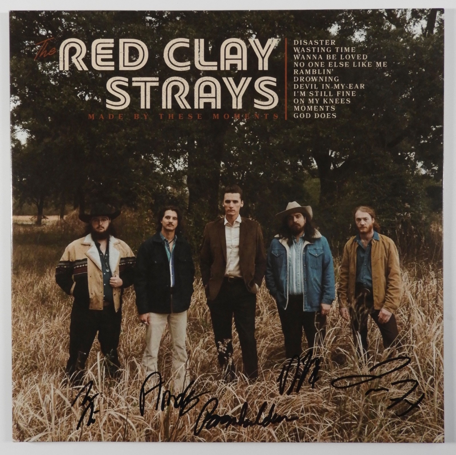 The Red Clay Strays Fully JSA Autograph Signed Album Vinyl Record ...