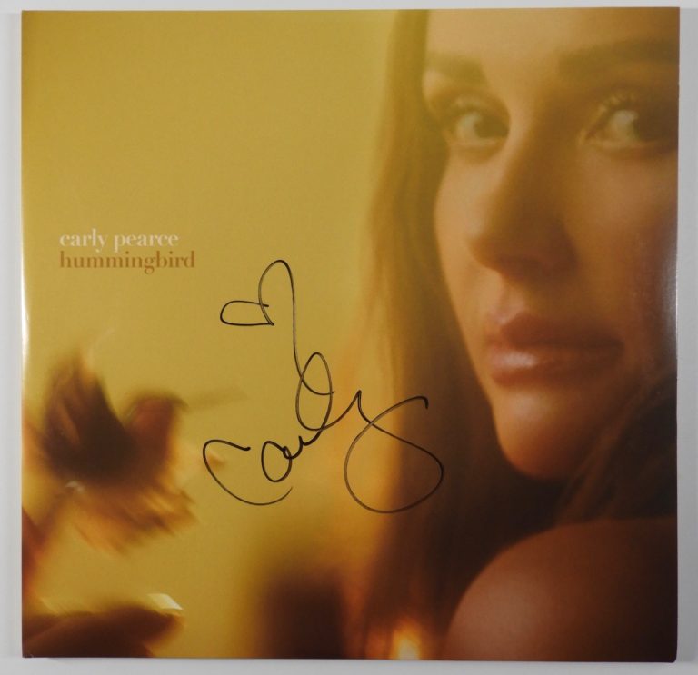 Carly Pearce Fully JSA Autograph Signed Album Vinyl Record Hummingbird ...