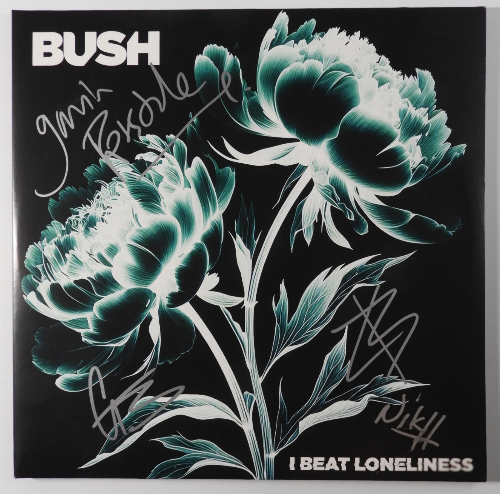 Bush JSA Fully Signed Autograph Album Record I Beat Loneliness Gavin Rossdale | Autographia