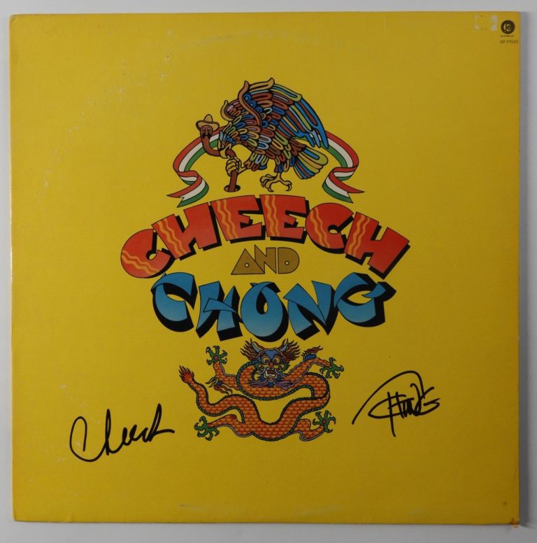 Cheech And Chong JSA Signed Autograph Record Album Vinyl Cheech Marin ...