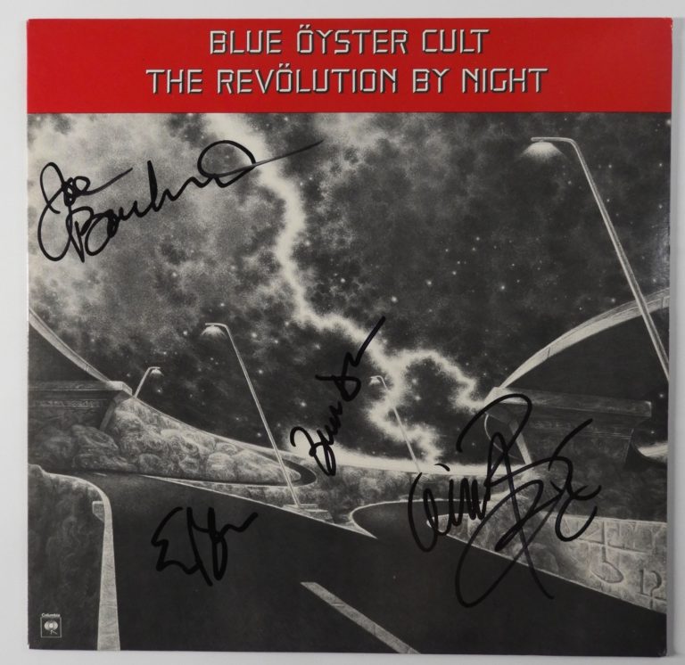 Blue Oyster Cult JSA Signed Autograph Record Album Vinyl Joe Bouchard ...