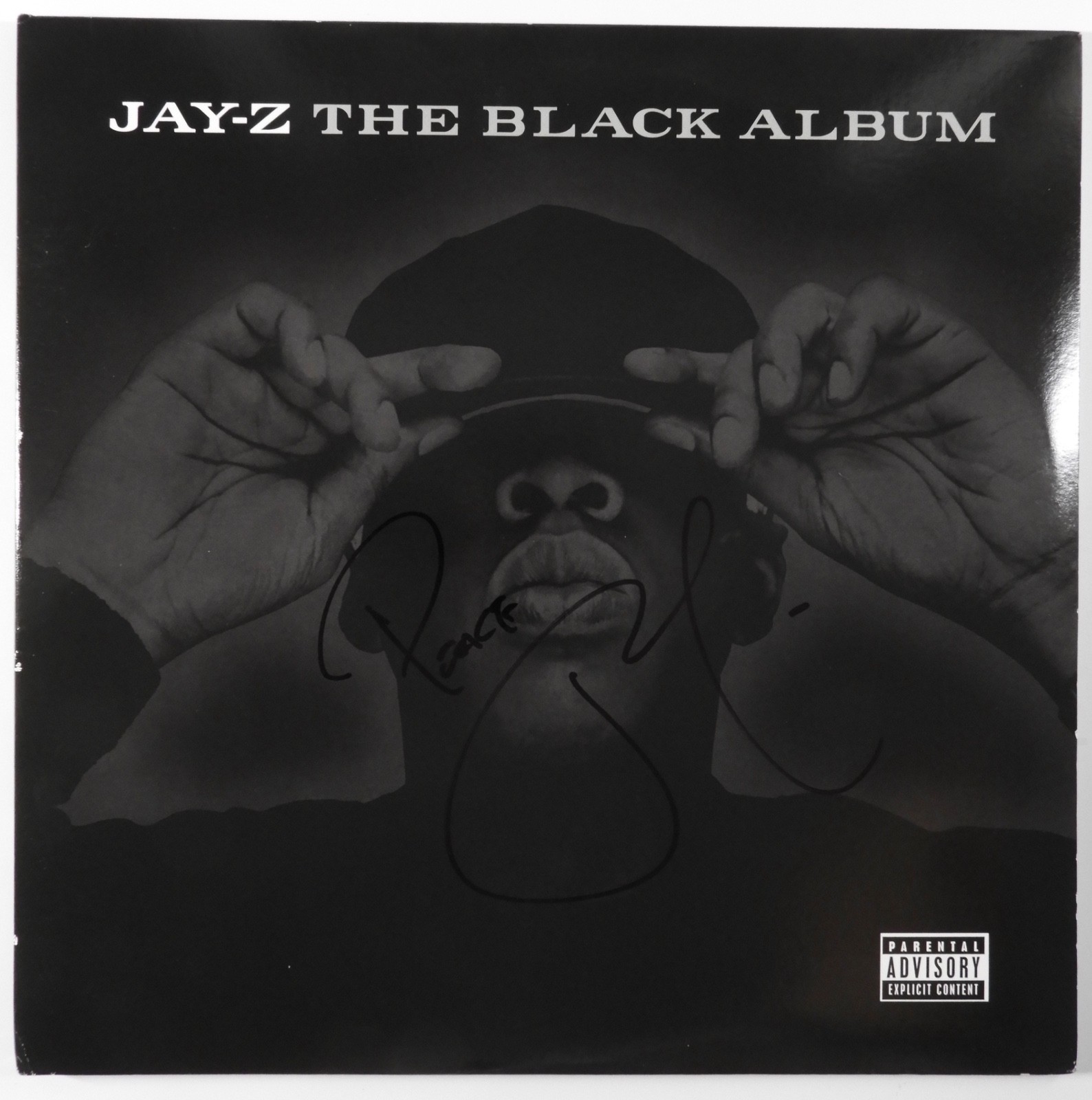 Jay Z JSA Signed Autograph Record Album Vinyl The Black Album | Autographia