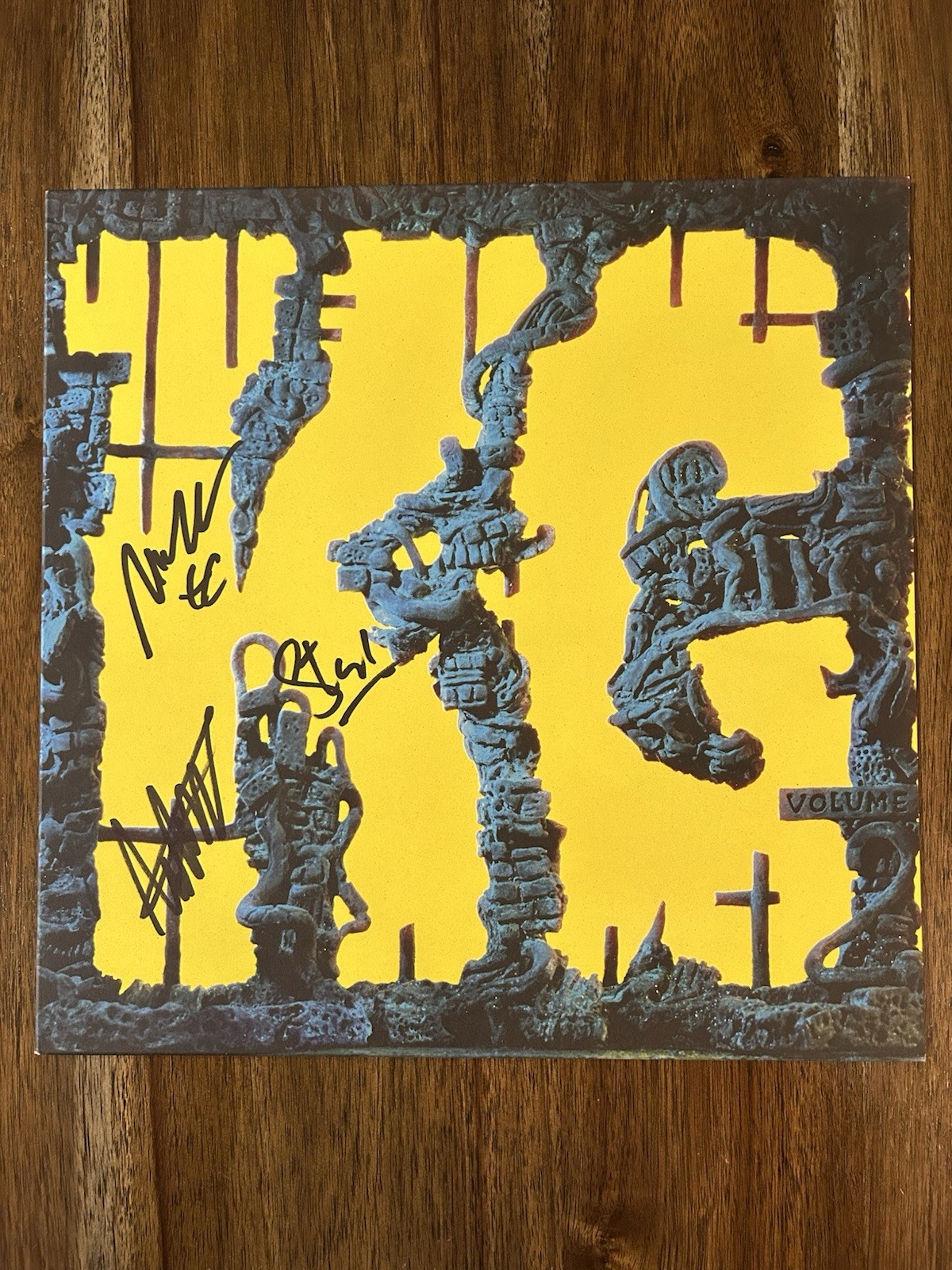 ‘King Gizzard & The Lizard Wizard’ Band Signed ‘K.G.’ Vinyl Album ...