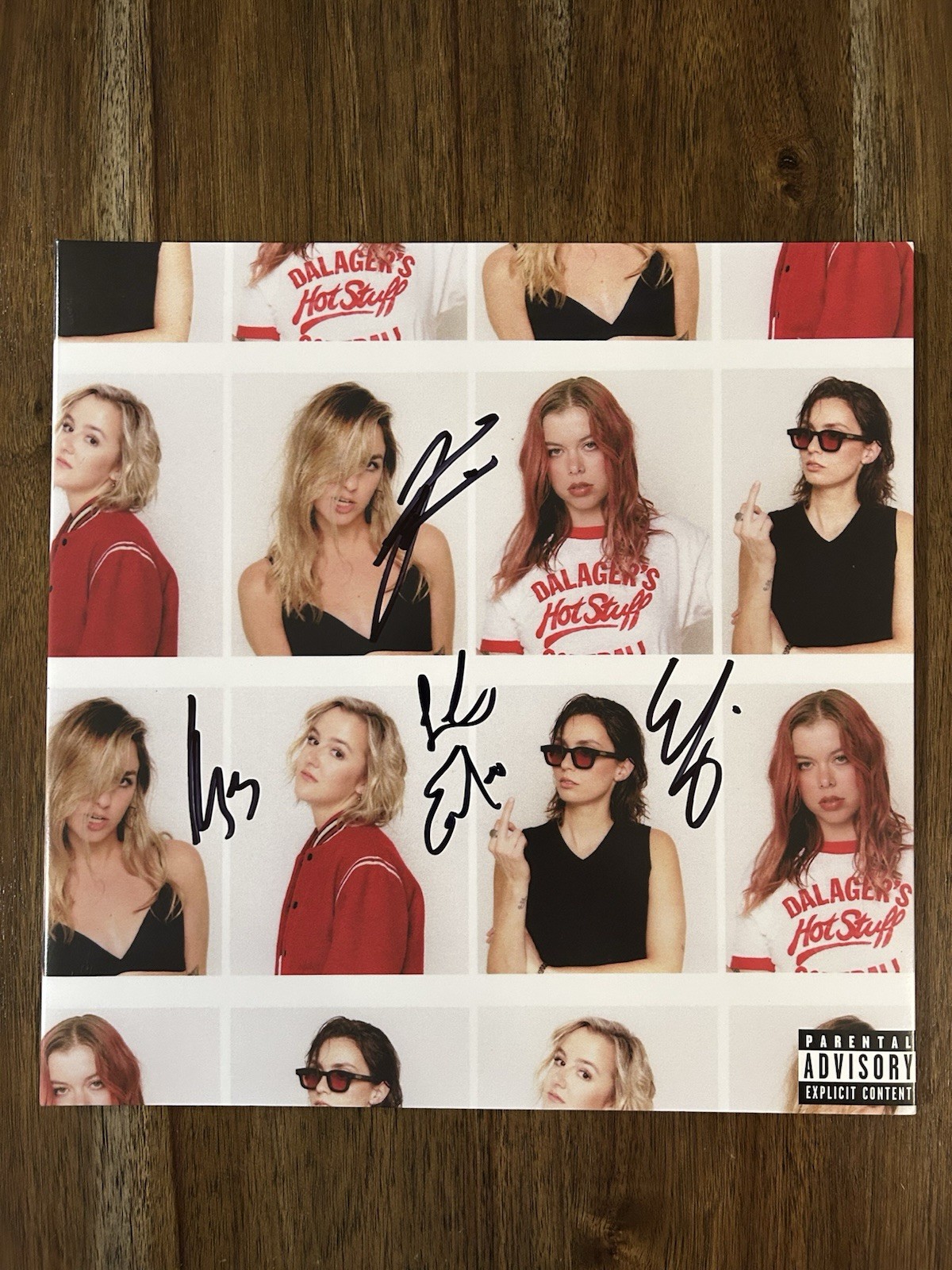 ‘The Beaches’ Band Full Signed Vinyl Album ‘Blame My Ex’ Jordan Miller ...