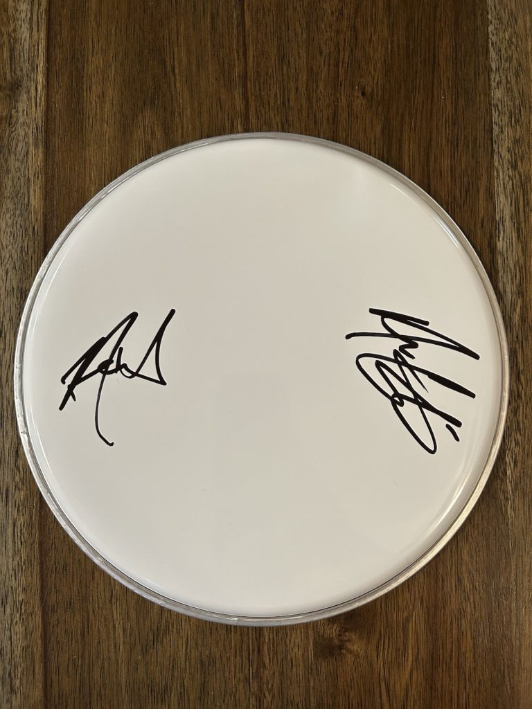 Neil Sanderson & Adam Gontier ‘Three Days Grace’ Band Signed 10 ...