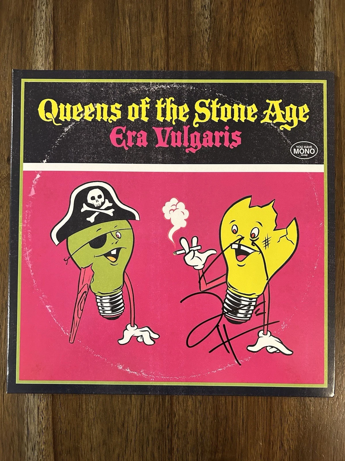 Josh Homme ‘Queens Of The Stone Age’ Signed Vinyl Album ‘Era Vulgaris ...