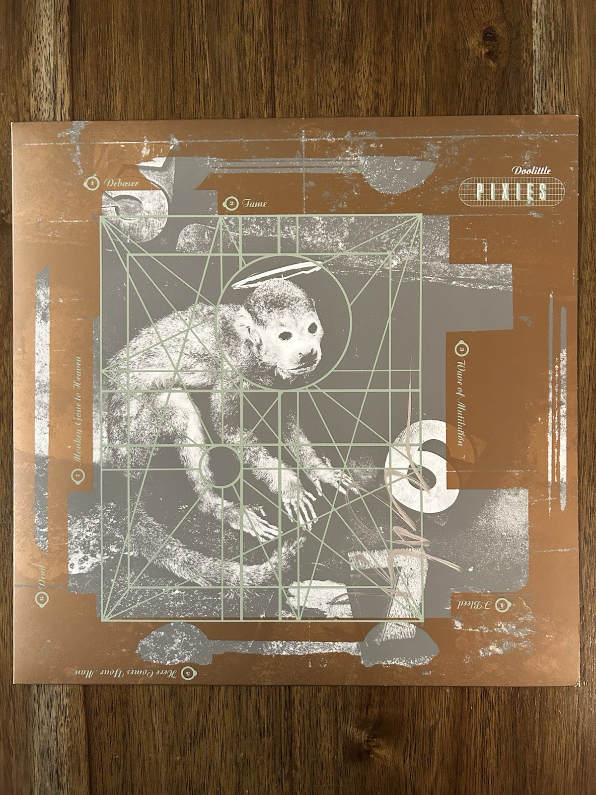 Black Francis ‘The Pixies’ Signed ‘Doolittle’ Vinyl Beckett Frank Black ...