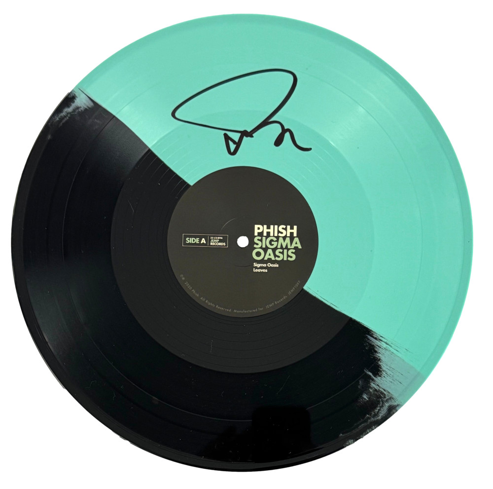 Trey Anastasio Phish Signed Autograph Album Vinyl Record Disc - Sigma ...