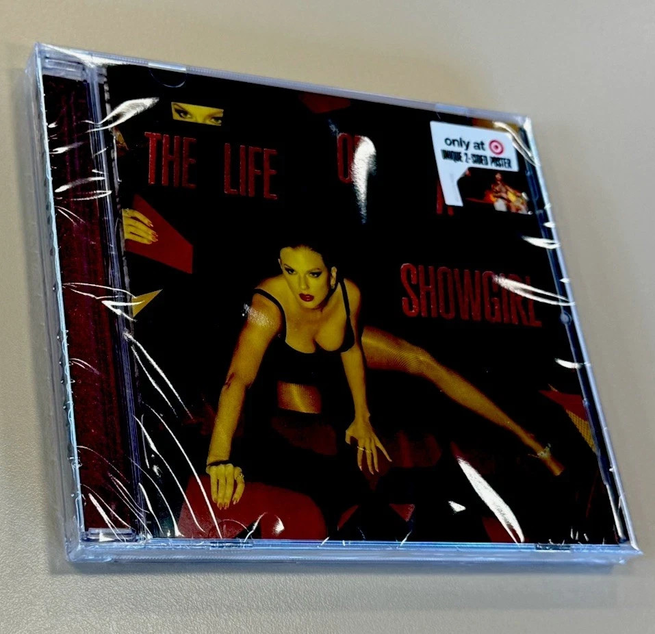 NEW SEALED TAYLOR SWIFT THE LIFE OF A SHOWGIRL TARGET EXCLUSIVE CD ...