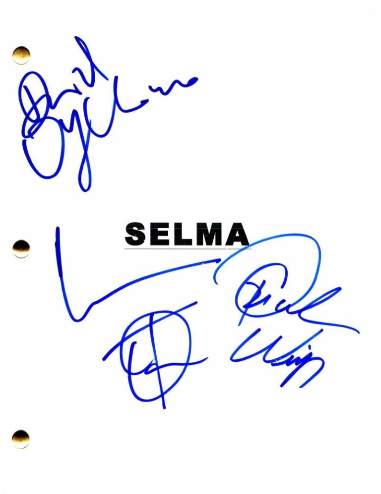 COMMON, OPRAH WINFREY, DAVID OYELOWO SIGNED AUTOGRAPH - SELMA FULL ...