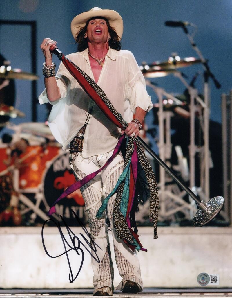 Steven Tyler Aerosmith Signed Autograph 11x14 Photo Toys in the Attic w ...