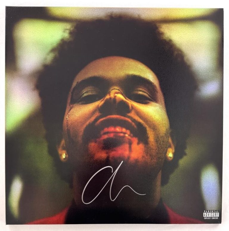 The Weeknd Signed Autograph Album Vinyl Record LP - After Hours w/ ACOA ...